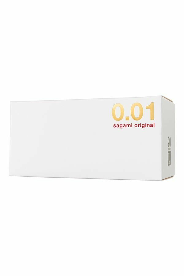 Презервативы Sagami Original 001, полиуретан, 20 шт.