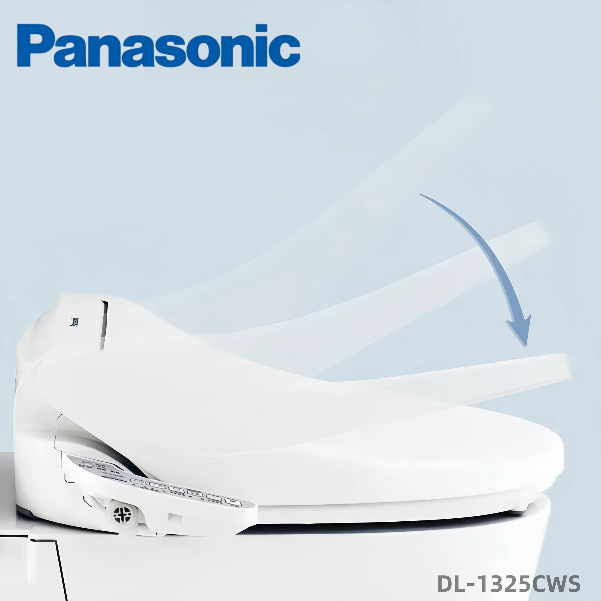 Крышка Panasonic DL-1325CWS биде для унитаза