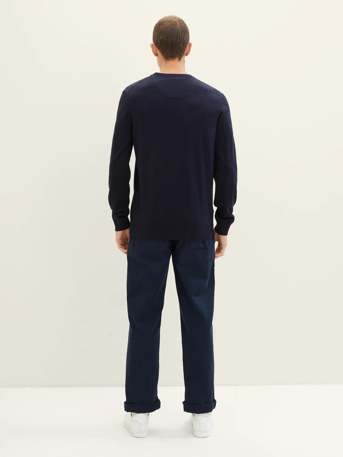 Джемпер Tom Tailor, размер 3XL, темно-синий — фото 1