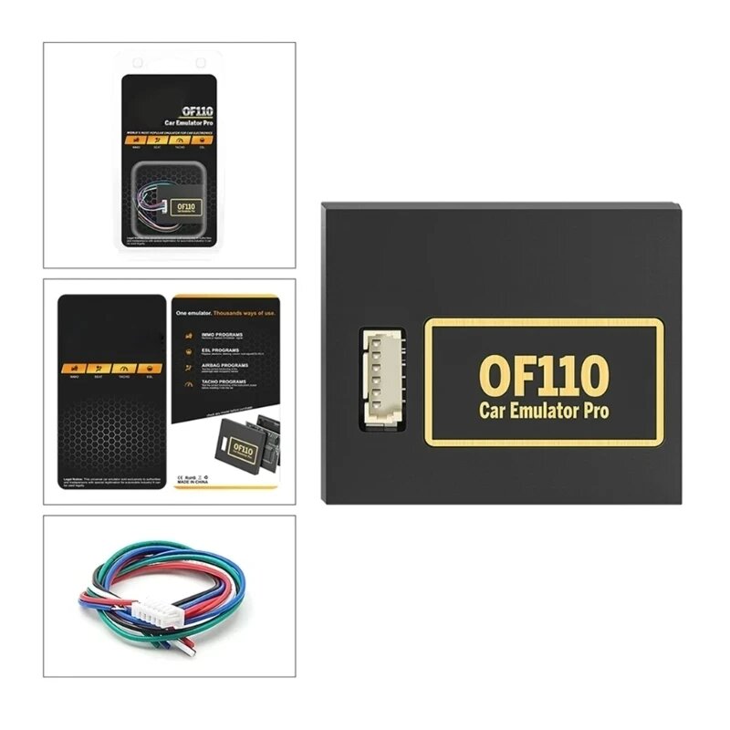 Универсальный эмулятор SQU OF96 OF80 для автомобиля Immo Off Tacho, датчик заполнения сидений, программы для Benz, BMW, opel OF110
