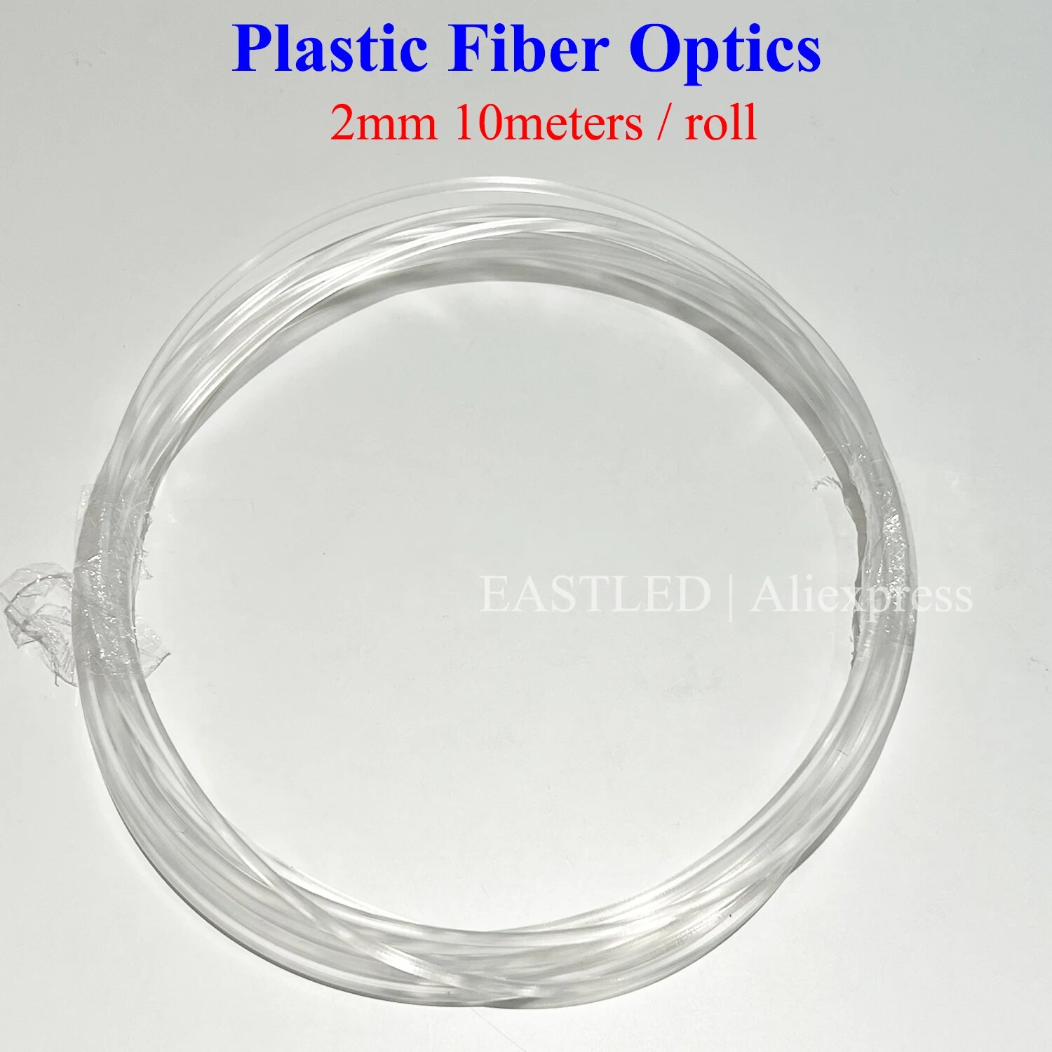 Пластиковое оптоволокно для звездного неба, настольная лампа, меняющая цвет, искусственное волокно, освещение для автомобиля и комнаты, украшение «сделай сам», сенсорное 1 мм/1,5 мм