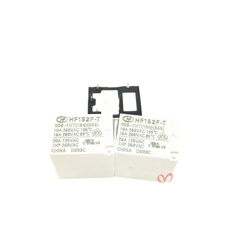 Электромагнитное реле HF152F-T 006-1HT 6В 20A/16A
