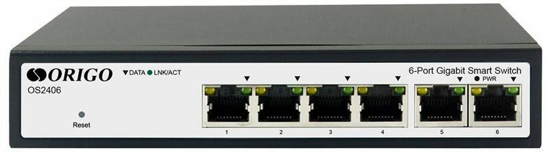 Коммутатор Origo OS2406 OS2406/A1A 6x1Гбит/с настраиваемый