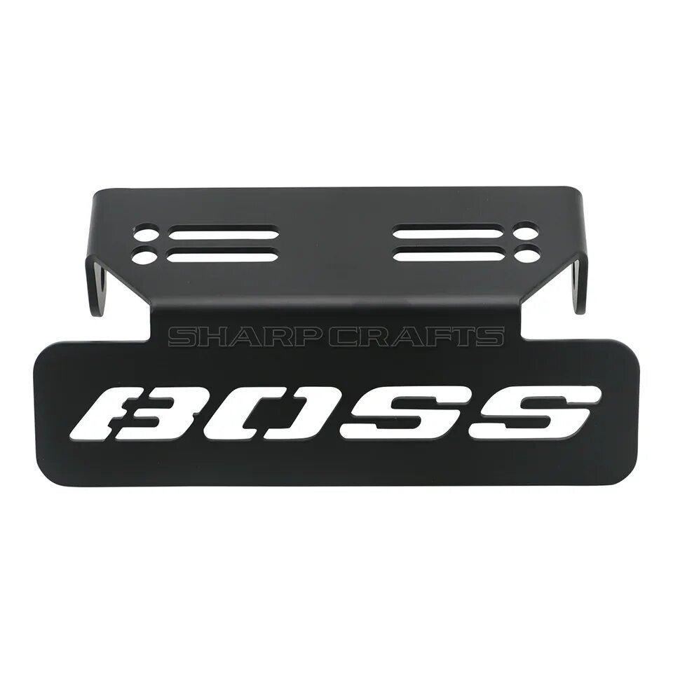 Крепление указателя поворота мотоцикла, аккуратный фиксатор крыла для Suzuki Boulevard M109R Intrumer M1800R VZR1800 Boss 2006-2022 BOSS-Matte Black