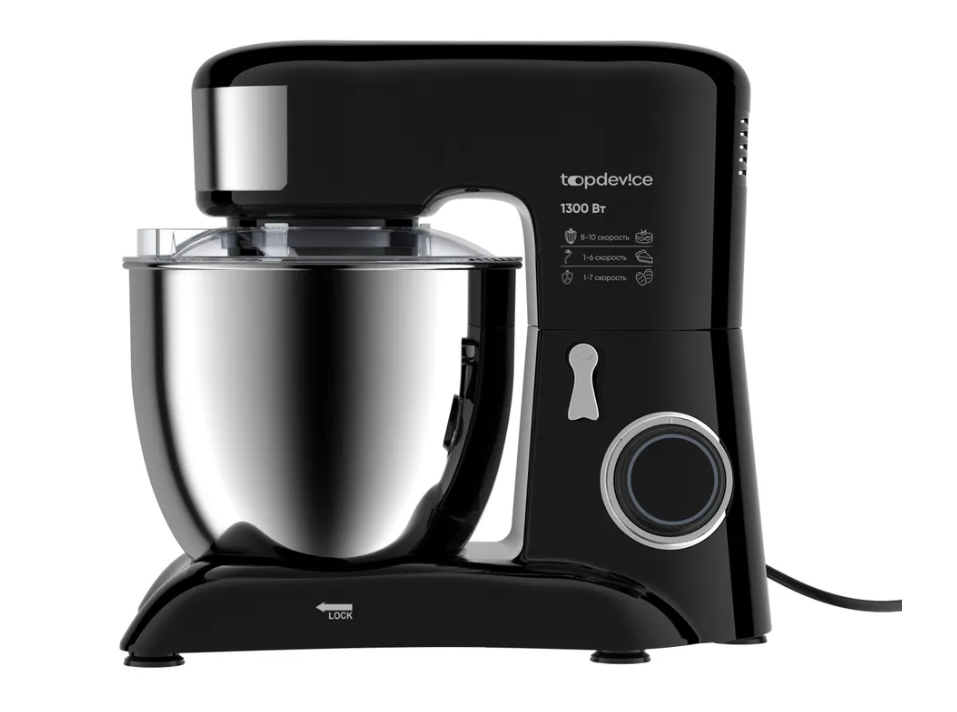 Миксер стационарный Topdevice PM1 1300W 10 speeds 5,5L Black (TDSPM001) планетарный