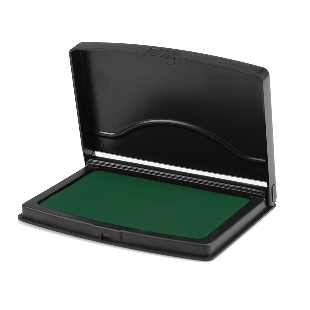 9052 Deskmate, офисная настольная штемпельная подушка, 70x110 мм, зелёная