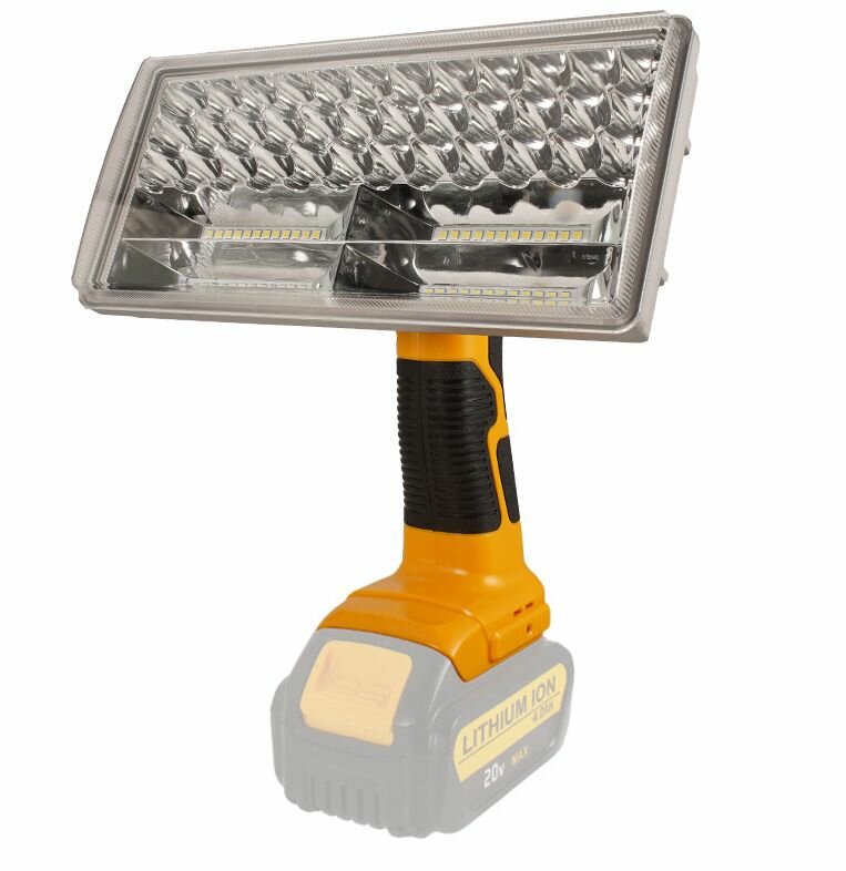 40W-4200L Инструментальный/кемпинговый светильник для литий-ионных аккумуляторов Dewalt 14,4-18 В