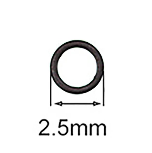 Рыболовные кольца Rompin OD 2.5, 100 шт
