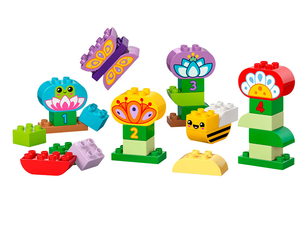 Конструктор LEGO DUPLO 10444 Конструктор Создаем сад с цветами