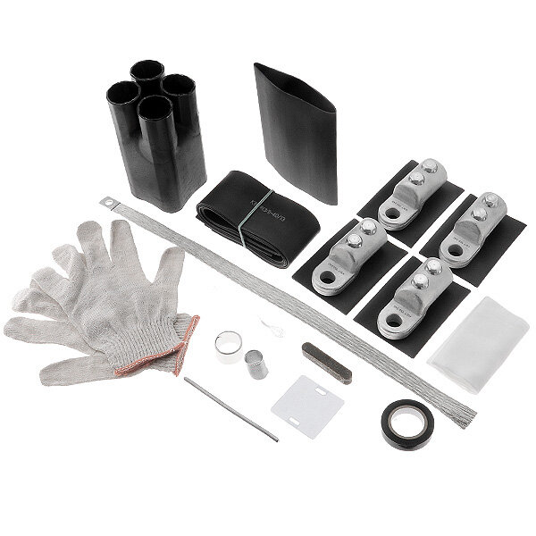 Муфта 4КВНТп-1-150/240Б нг-LS конц. термоусаж. 1кВ, бум. из-я, броня КВТ 71137