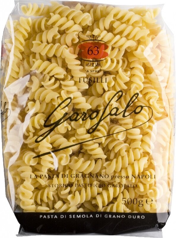 Макаронные изделия Garofalo № 63 "Фузилли" (Спирали) 500г