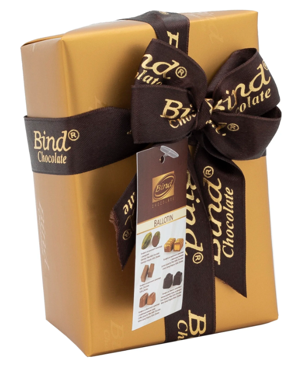 Конфеты BIND в Золотой подарочной упаковке 110г