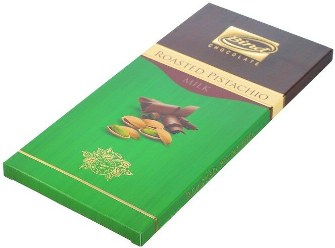 Шоколад BIND Молочный с фисташками 100г