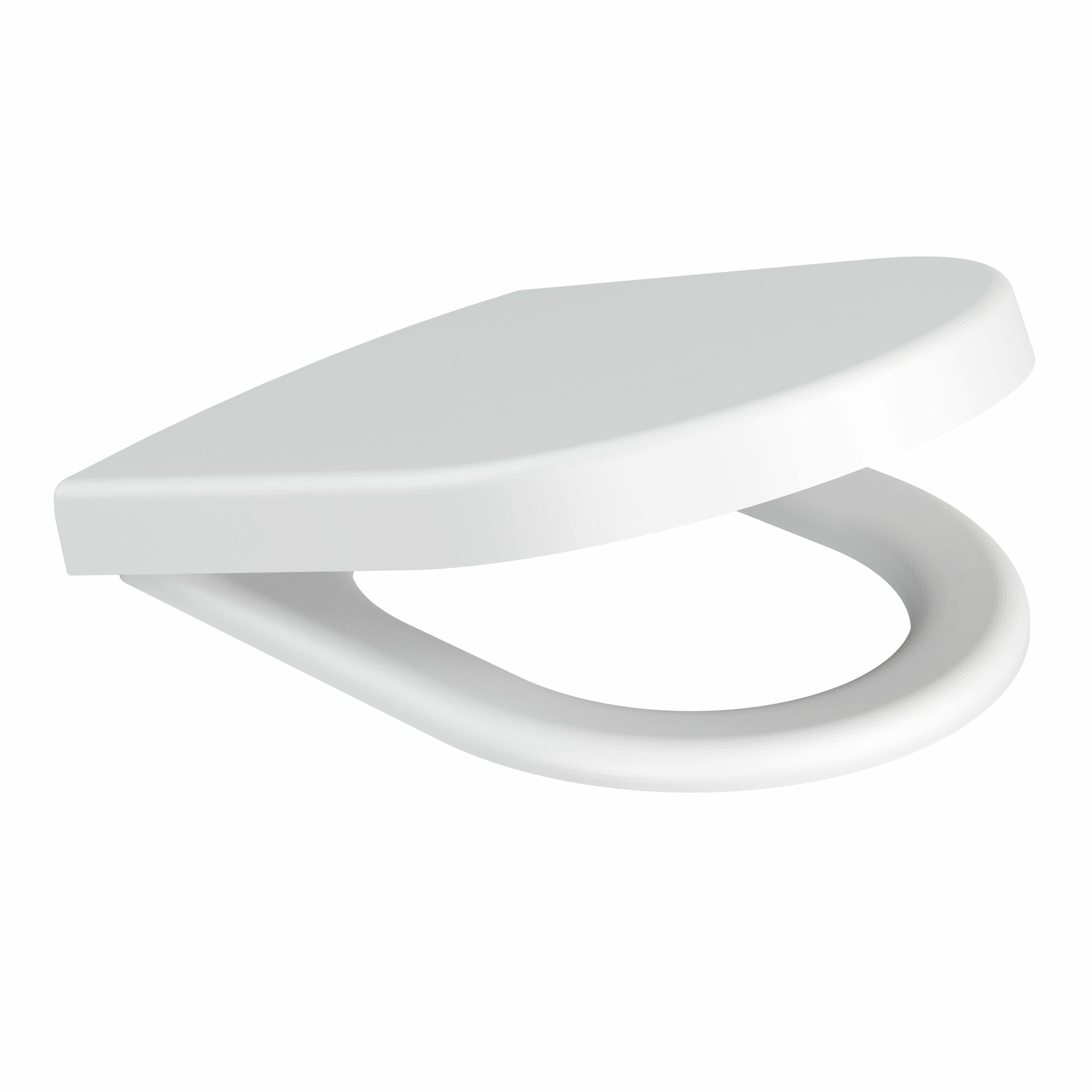 Крышка-сиденье Cersanit Kristal S-DS-GRA-DL-t белая