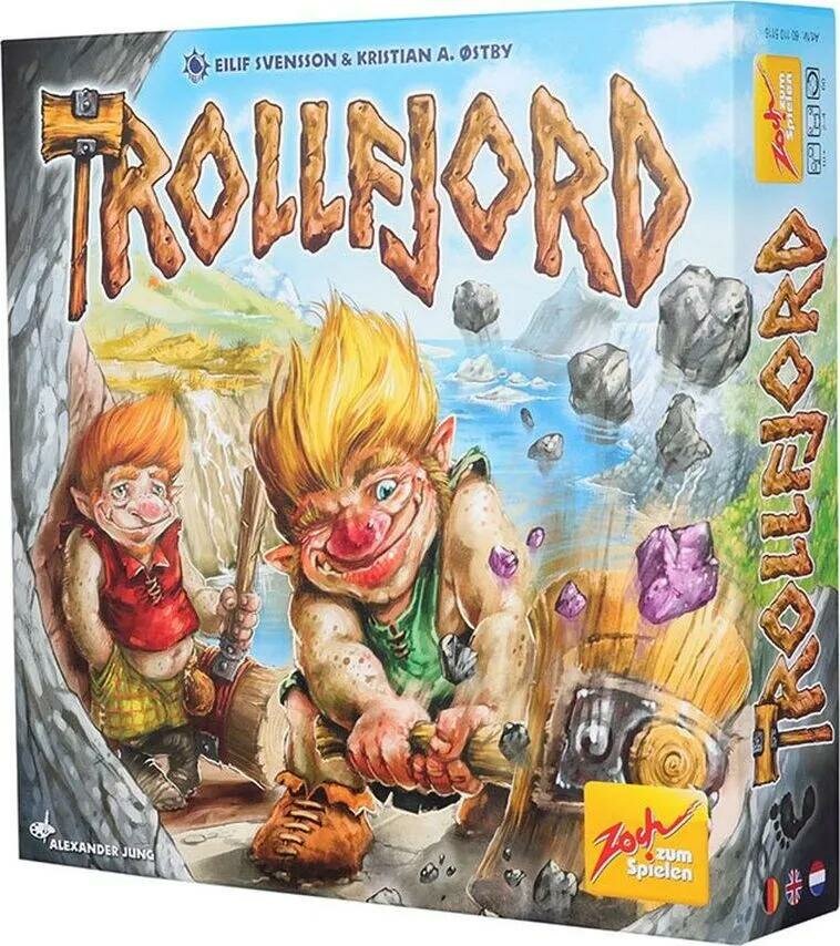 Настольная игра Zoch "Царство Троллей Молот Троллей", семейная, с фишками