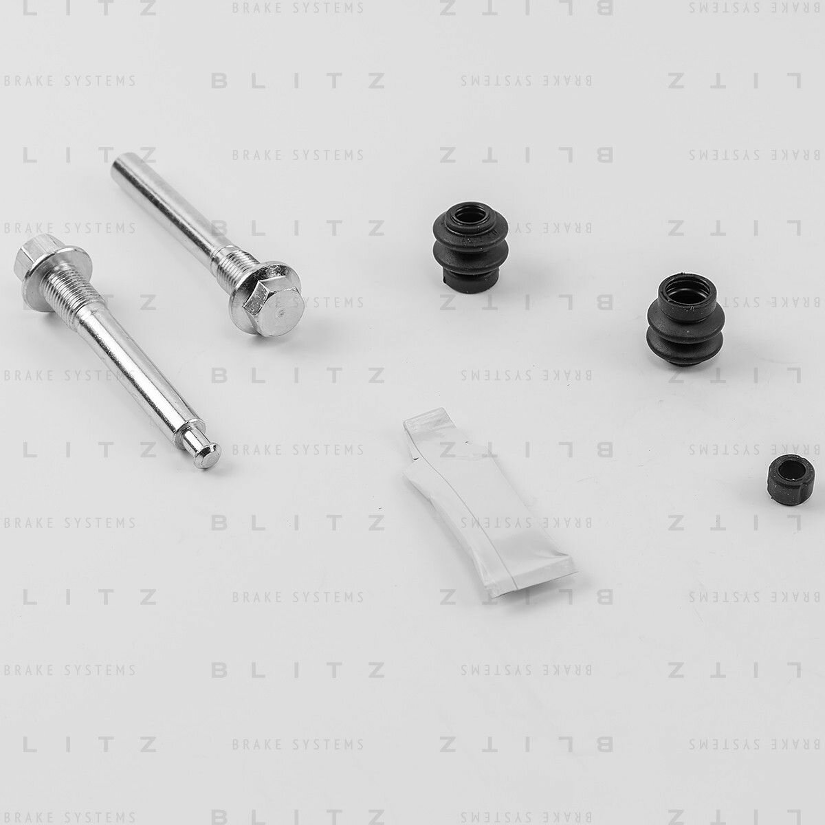 Ремкомплект направляющих тормозного суппорта для FORD, MAZDA, MITSUBISHI и NISSAN, BR0112, BLITZ BR0112