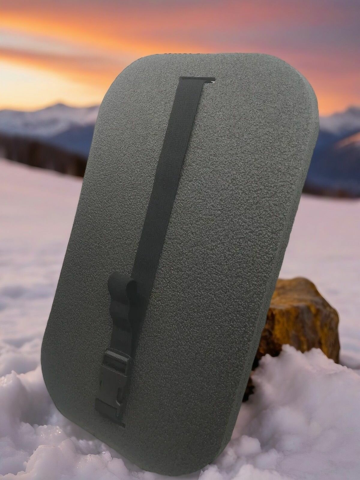 Сидушка-туристическая на резинке 400х240х25 уп-5шт