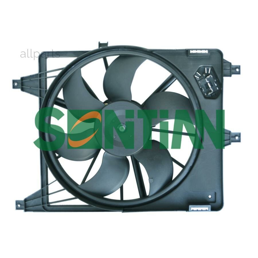 SONTIAN ZD168273 Крыльчатка с эл. мотором RENAULT Clio II 1.0i / 1.2i / 1.4i / 1.6i / 1.9dTi 2001 -RENAULT Clio Symbol
