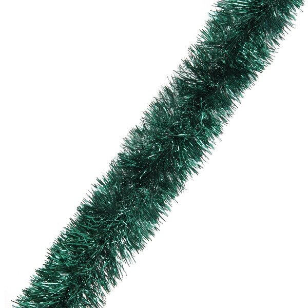 Мишура Серпантин "Волшебные искры" 2 м 9 см, цвет Изумруд