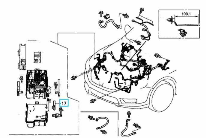 Предохранитель, мульти блок (Оригинал)