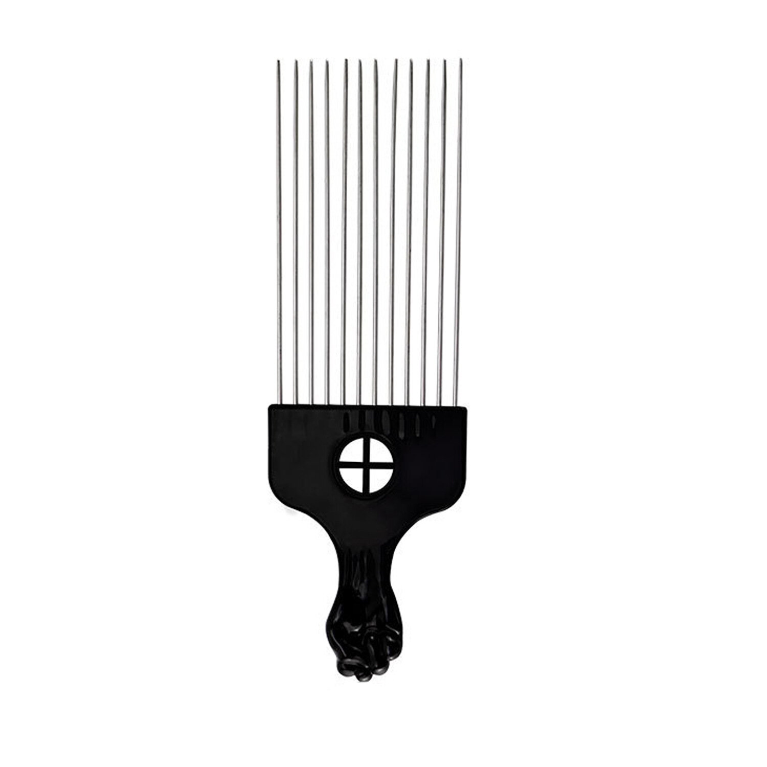 Расческа для мелирования M6, с масляной головкой, двусторонняя, нержавеющая сталь