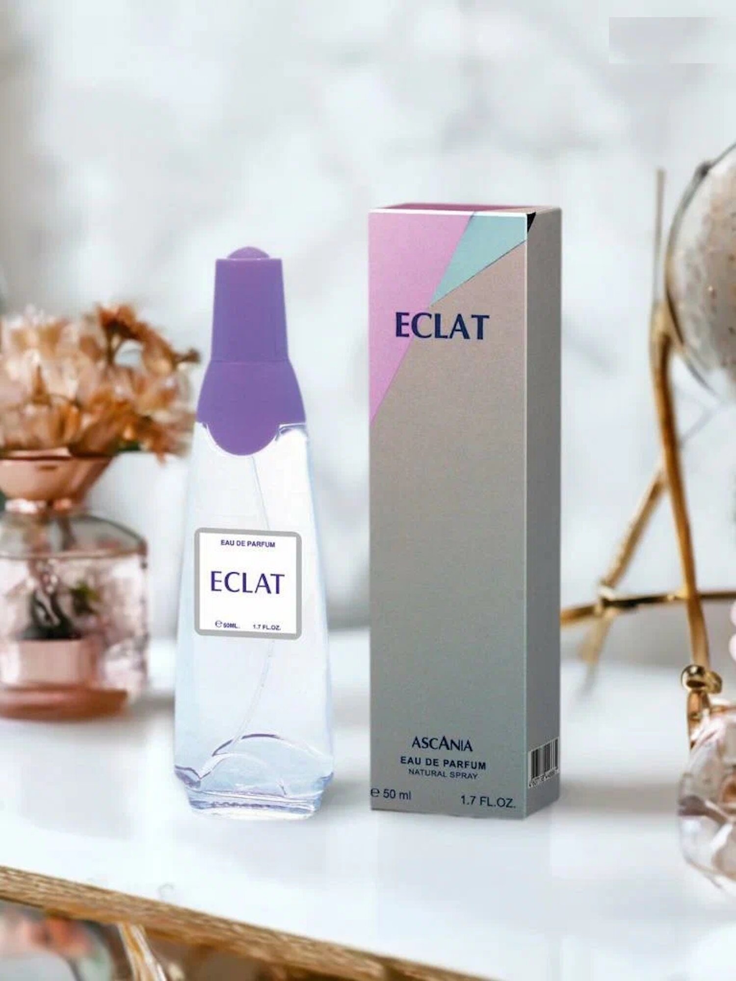 Ascania. Парфюмерная вода женская Eclat, Brocard, 50 мл