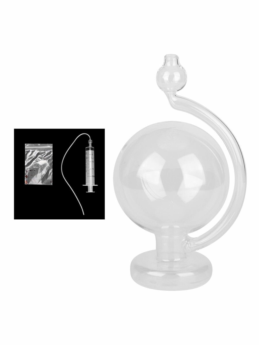 Барометр погоды из синего стекла для украшения дома, инновационная стеклянная бутылка с прогнозом погоды, точный манометр атмосферного давления для домашнего офиса