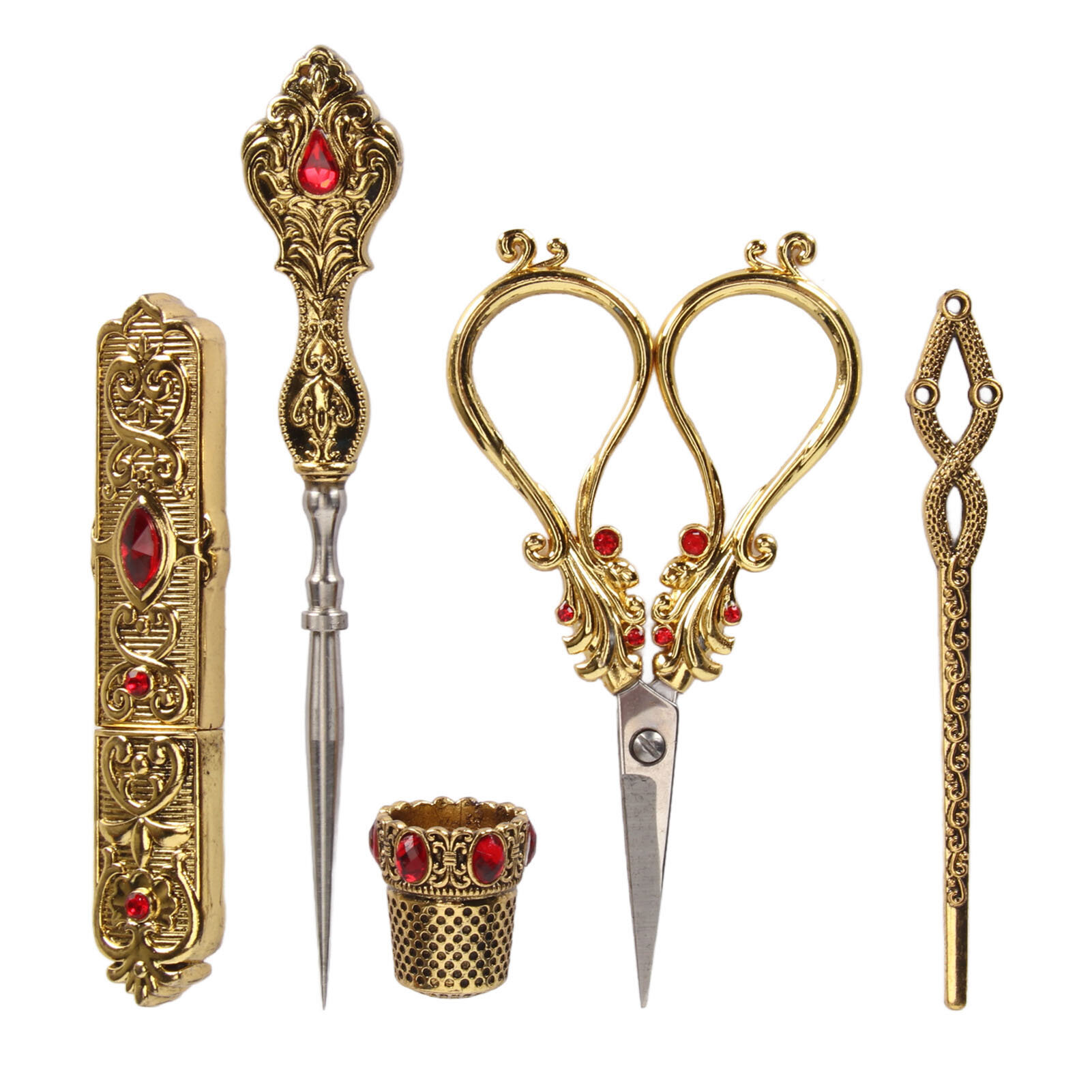 Винтажный комплект для шитья в вышив