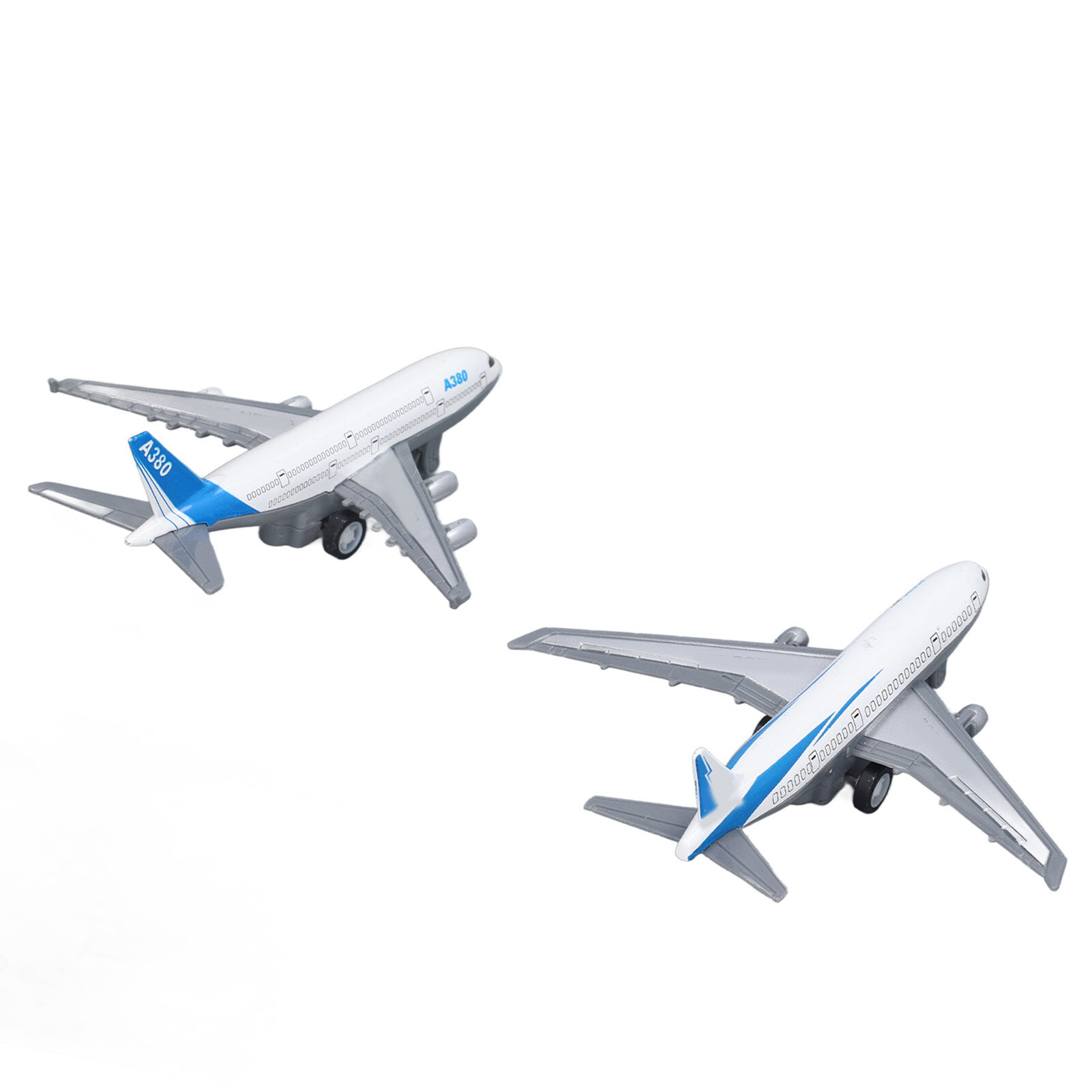 2 шт. Модель самолета, имитация, сплав, модель, игрушка, набор, портативная, оттягивающаяся назад, авиационная модель самолета, игрушка, украшение