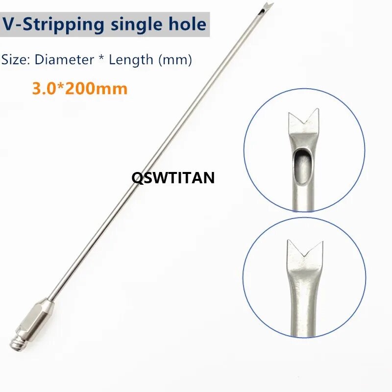 Канюля для липосакции CHUJIN V type 3.0-200mm