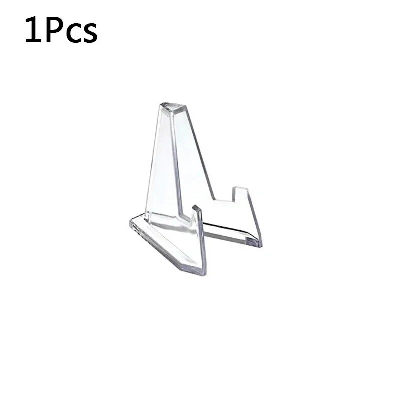 Прозрачный акриловый треугольный держатель для монет 1 Clear