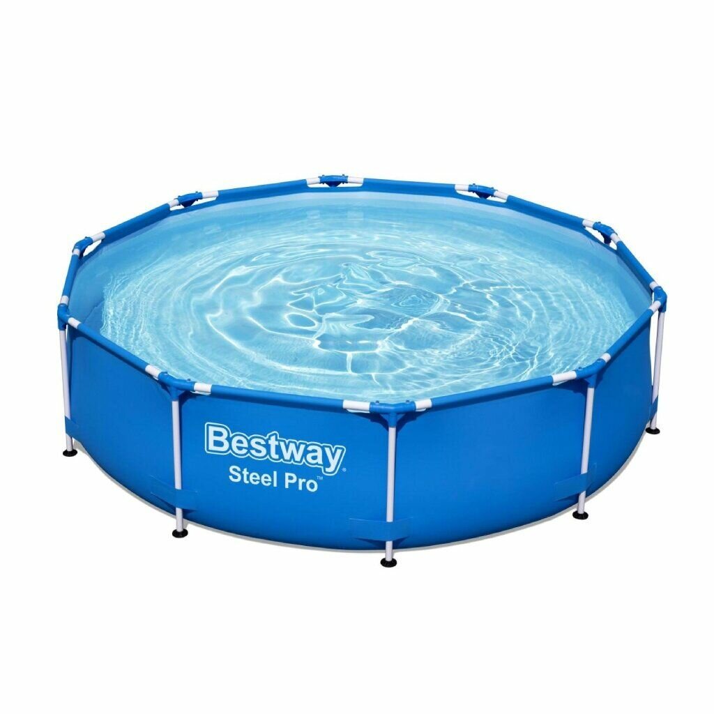Бассейн каркасный Bestway, 305х76 см, Steel Pro, 56679, ф-насос, 4678 л