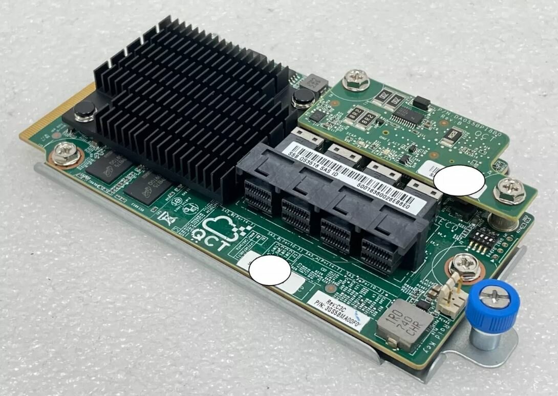 Контроллер Raid-контроллер QCT PCIe3.0x8 S5B QS3516 SAS ID 12Gbs 16 ports Mezzanine 3516 DAS5BZBAECO