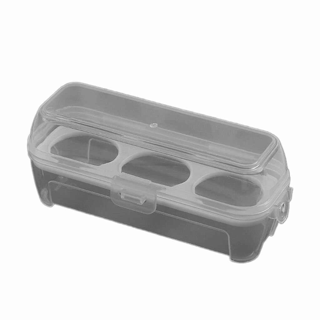 Контейнер для хранения яиц для активного отдыха с поддоном - 3 ячейки