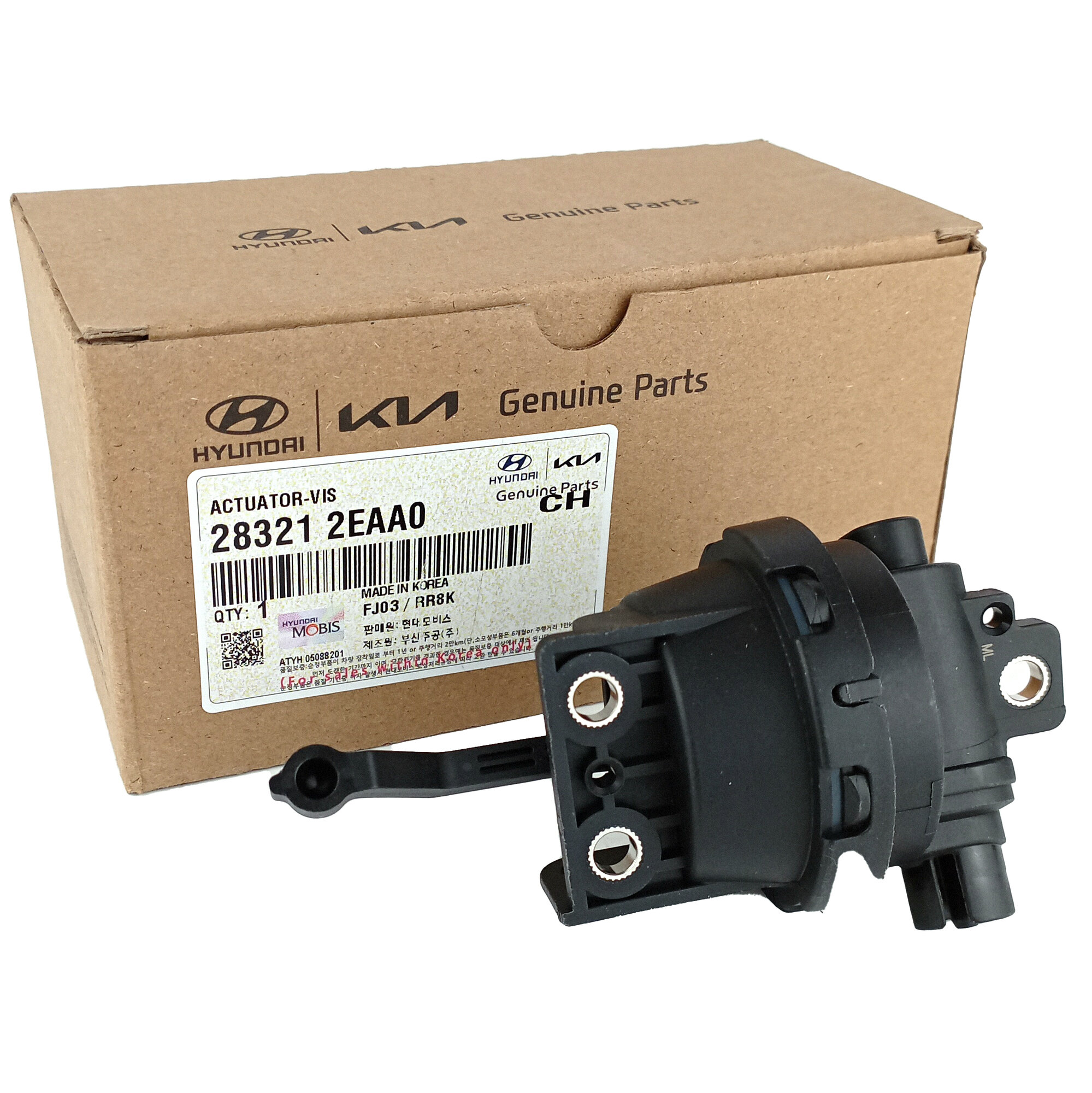 Привод заслонок коллектора впускного Hyundai/Kia 28321-2EAA0: CRETA I30 SONATA IX35 CERATO OPTIMA SELTOS SOUL SPORTAGE