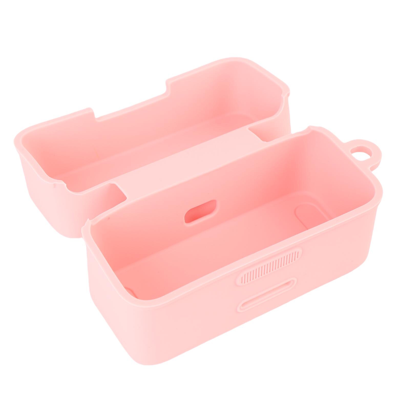 Чехол для зарядки микрофона, силиконовый защитный чехол, розовый, устойчивый к царапинам, ударопрочный чехол для зарядки микрофона, силиконовый чехол