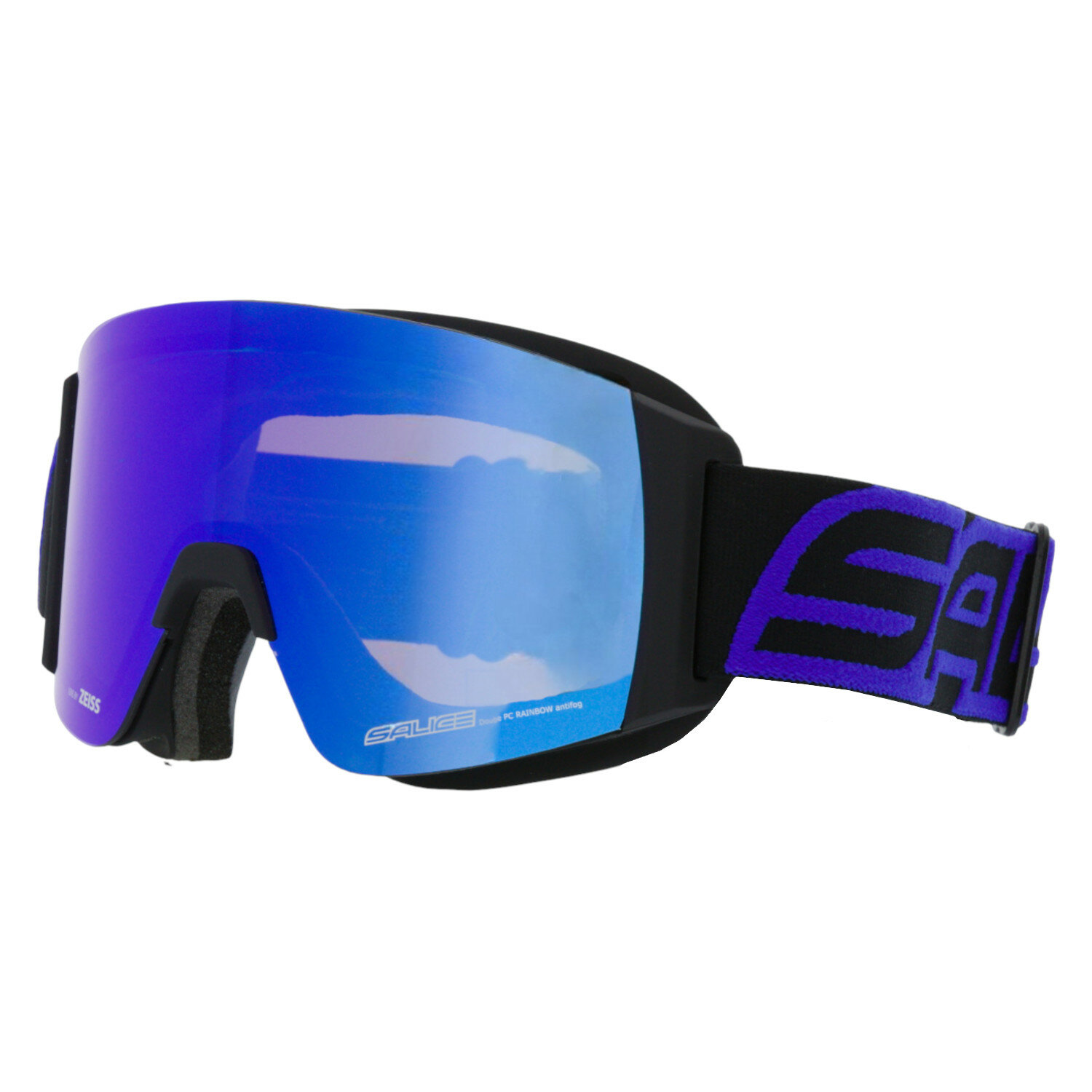 Маска горнолыжная Salice 105DARWF Black-Blue/Darw Blue S3