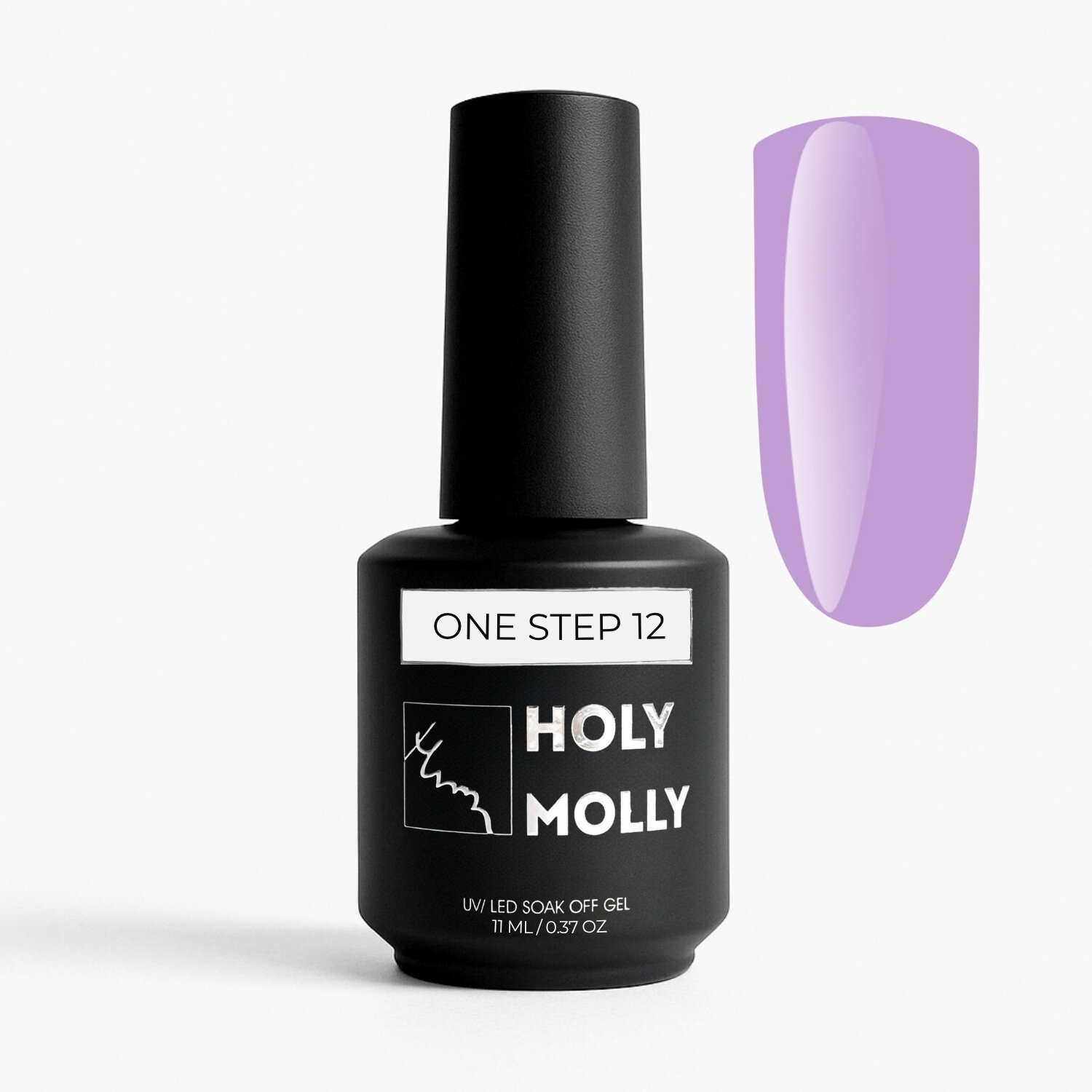 Гель-лак Holy Molly ONE STEP 3 IN 1 №12 11 мл однофазный 3 в 1