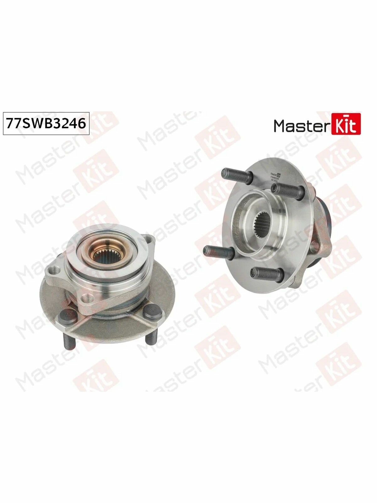 Ступица в сборе с подшипником передняя Nissan LATIO/TIIDA (SC11) 2004 -, MASTERKIT 77SWB3246
