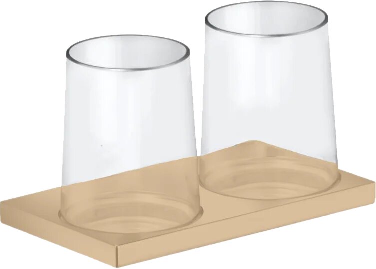 Стакан для ванной Keuco Edition 11 11151039000 бронза, из латуни