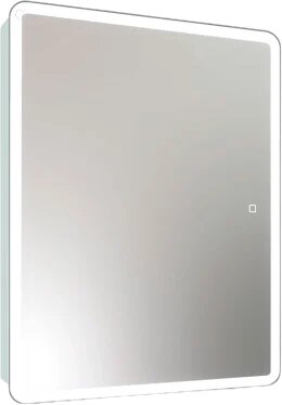 Зеркало-шкаф CONTINENT Emotion 60 со светодиодной подсветкой, 60 см, с сенсорным управлением, белое, в современном стиле, зеркало настенное в ванную