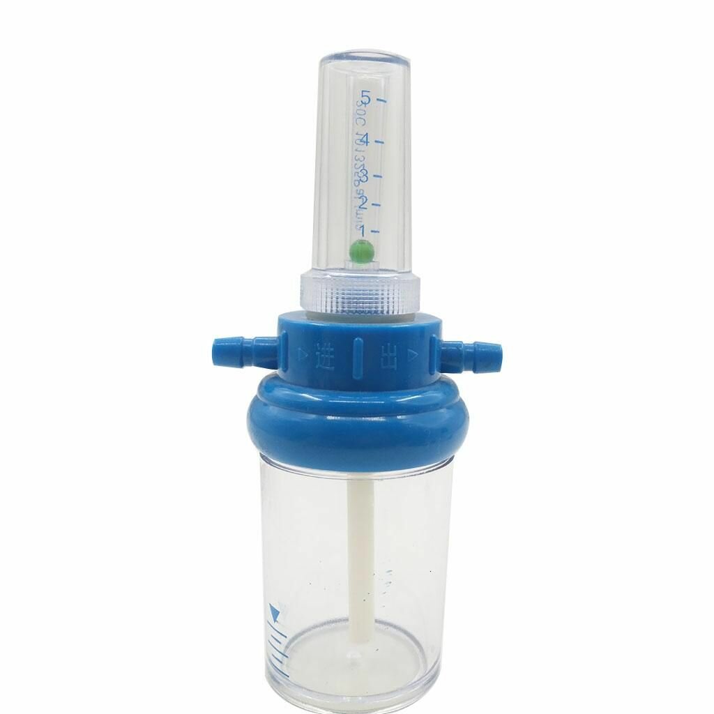 Расходомер кислородного ингалятора для увлажнения воздуха в бутылке-буй типа