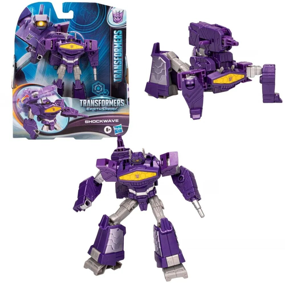 Трансформеры Hasbro Игрушка Transformers Toys EarthSpark Warrior Class Shockwave Action Figure