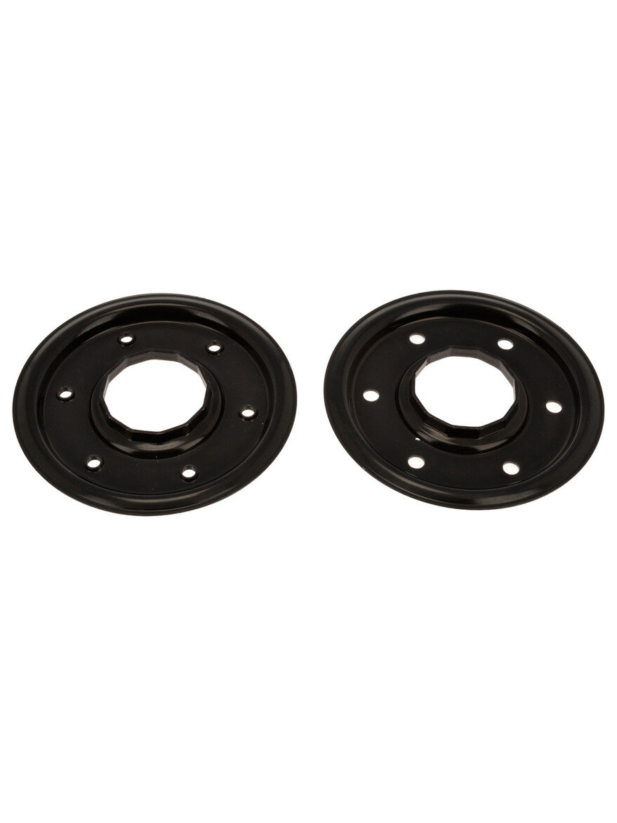 Диск колеса трансмиссии, комплект 2 шт (с резьбой и без) для снегоуборщика ELITECH СМ 14Э (E1609.007.00)