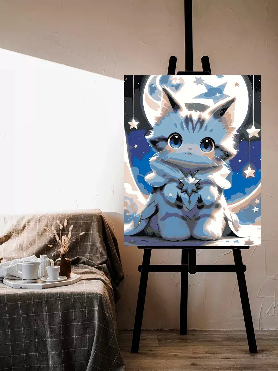 Картина по номерам Котенок