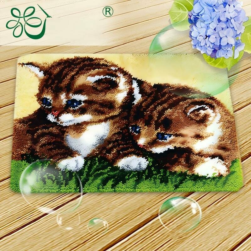 Ковровая вышивка, вышитые подушки, шерстяные плюшевые коврики для пола, домашние диванные подушки