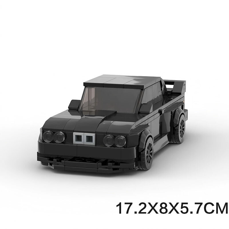 Набор игрушечных моделей-пазлов, креативная сборка автомобиля MOC8 grid car E30 M3, подарок для детей