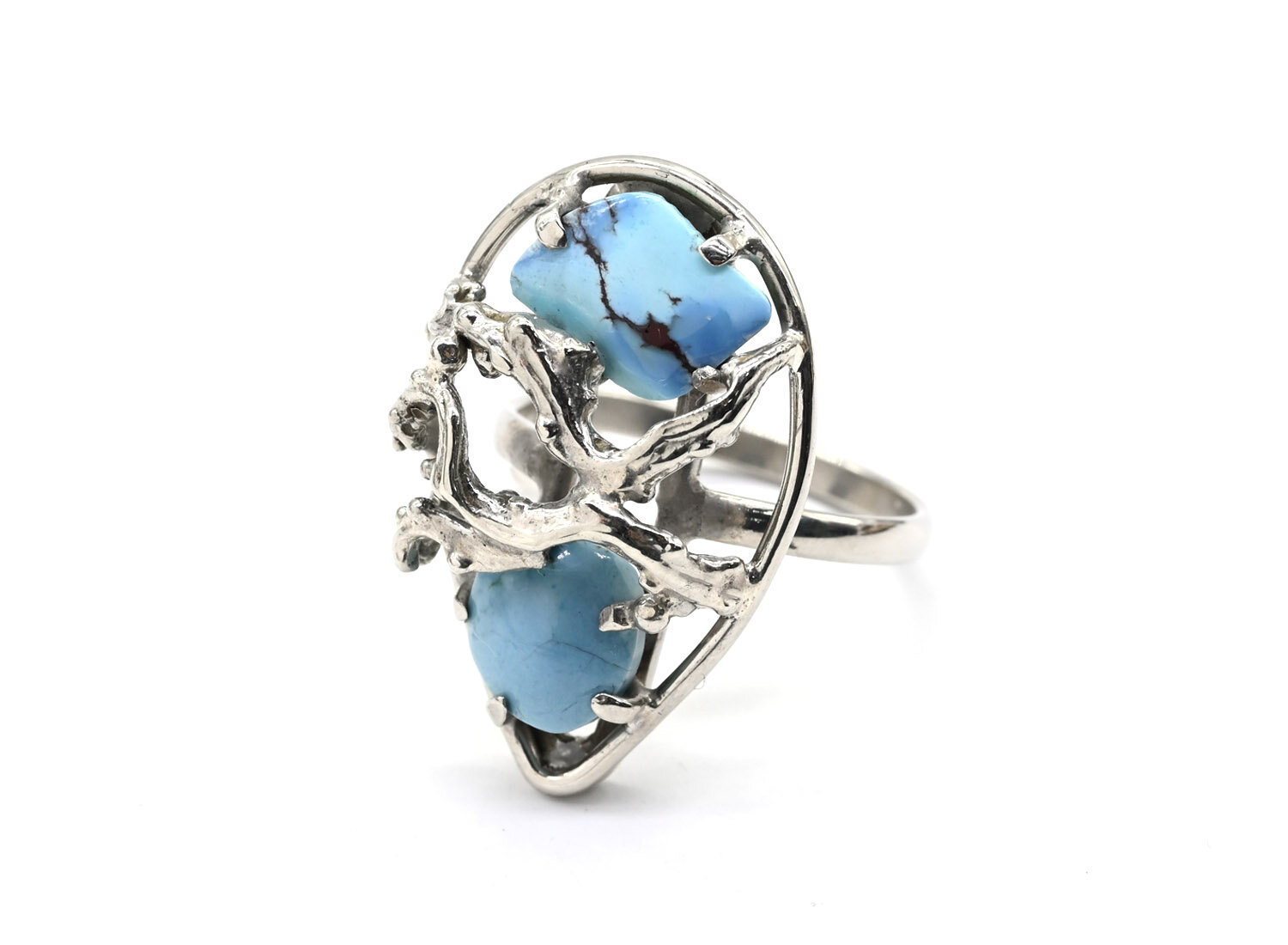 Кольцо, бирюза