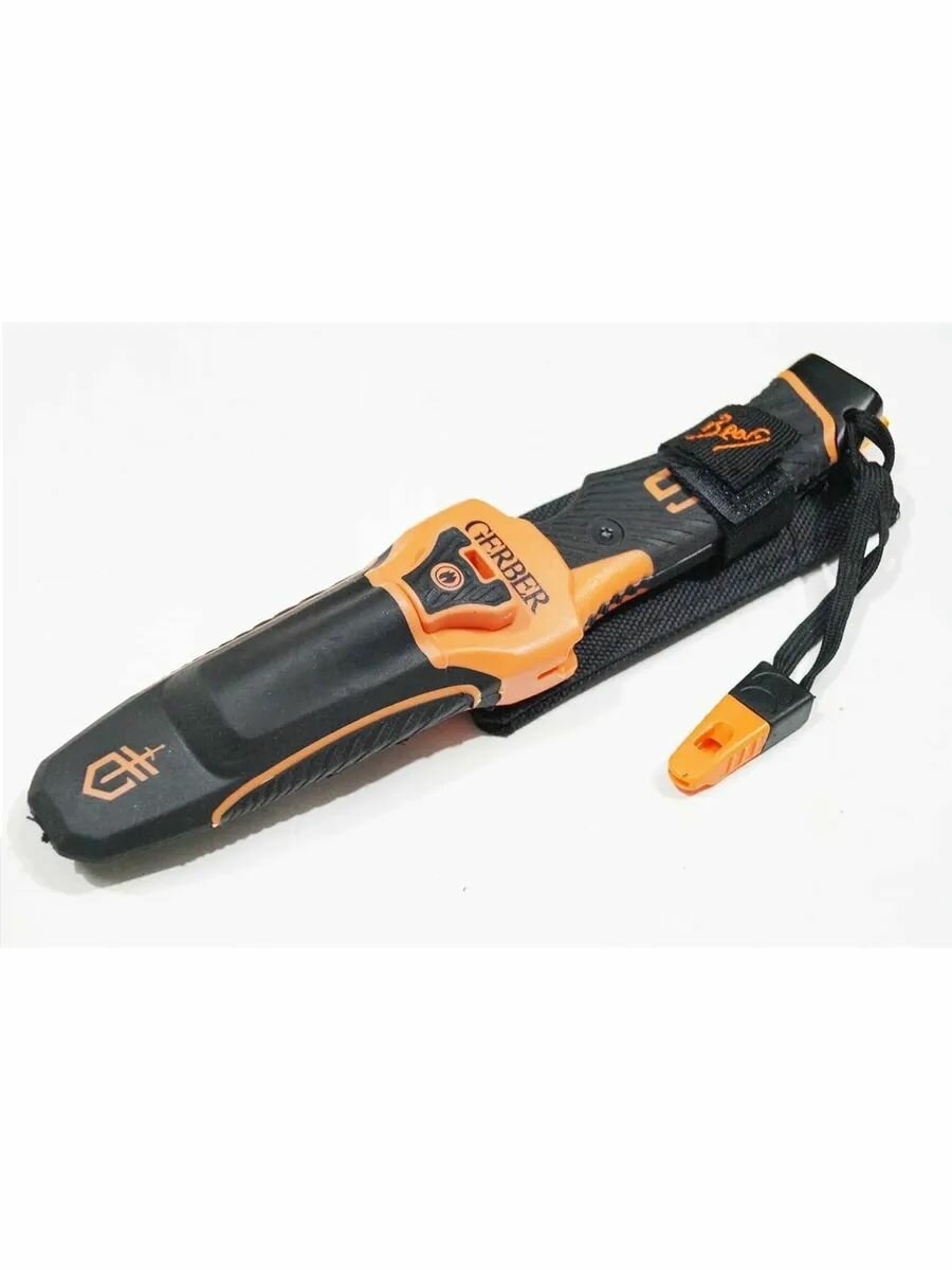 Нож походный с точилкой в ножнах Gerber