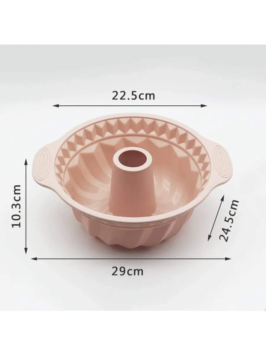 Форма силиконовая 8.9 дюйма, скандинавская пудра, ушки